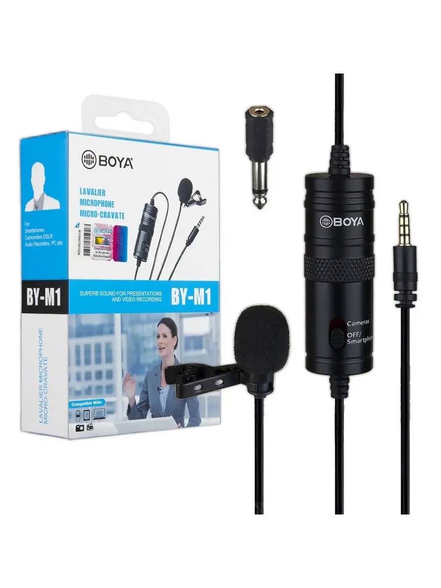 Петличный микрофон для качественной записи