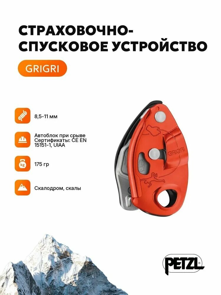 Petzl Страховочно-спусковое устройство