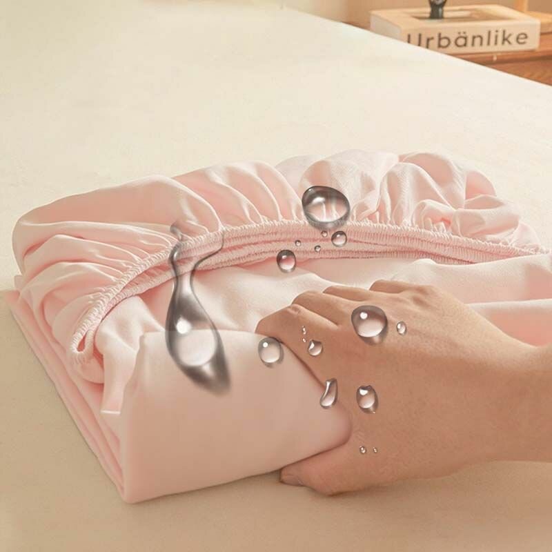 Летний водонепроницаемый чехол для матраса, цельный, нескользящий, для общежития, защищает от детской мочи.