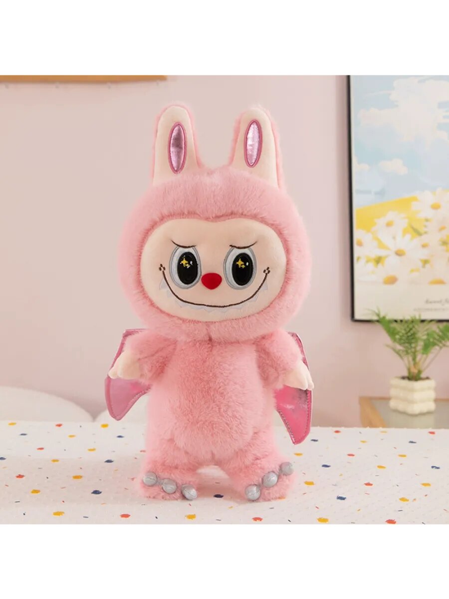 Плюшевая кукла Крылья Ангела, Розовый, 80см