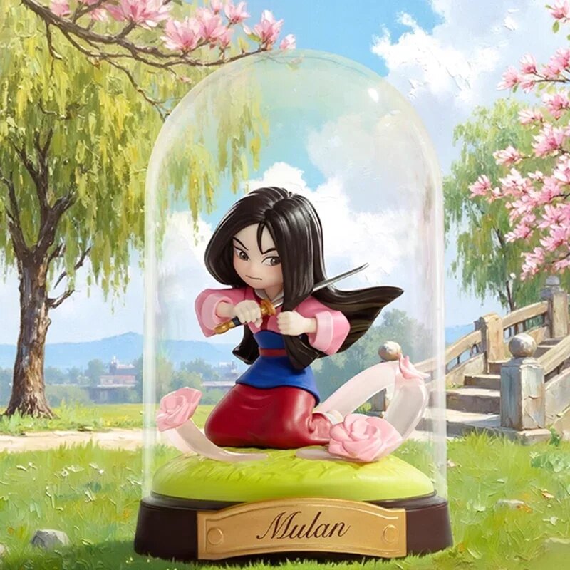 POP MART Disney PRINCESS слепая коробка-сюрприз Mulan Takes up Arms