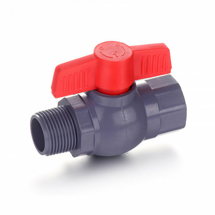 Кран шаровый PVC 1 1/4" внут х нар, арт: FMB0126
