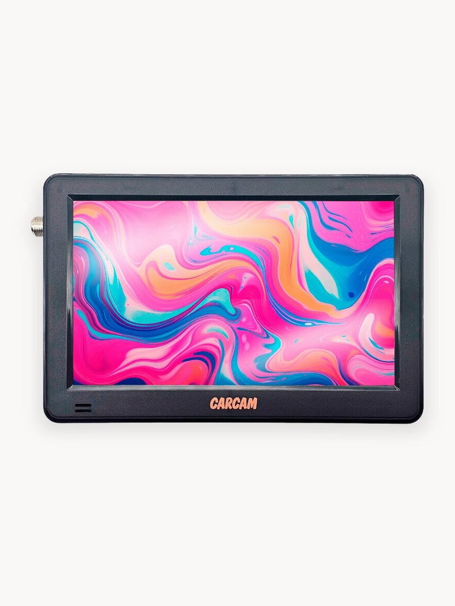 Портативный телевизор CARCAM 6" LED TV DVB-T2/Analog 3000 mAh (CCLED6)