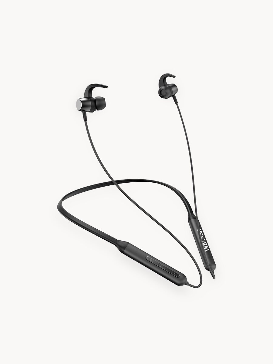 Беспроводные наушники, Bluetooth 5.3, шейный обод, гарнитура с микрофоном, спортивные, наушники jbl, игровые, черные