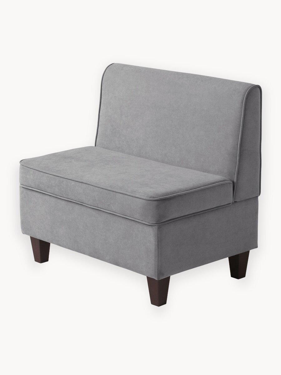 Диван на кухню, прямой, на балкон, в прихожую, NORTA Lori 830х565х775 VIVALDI 07 велюр