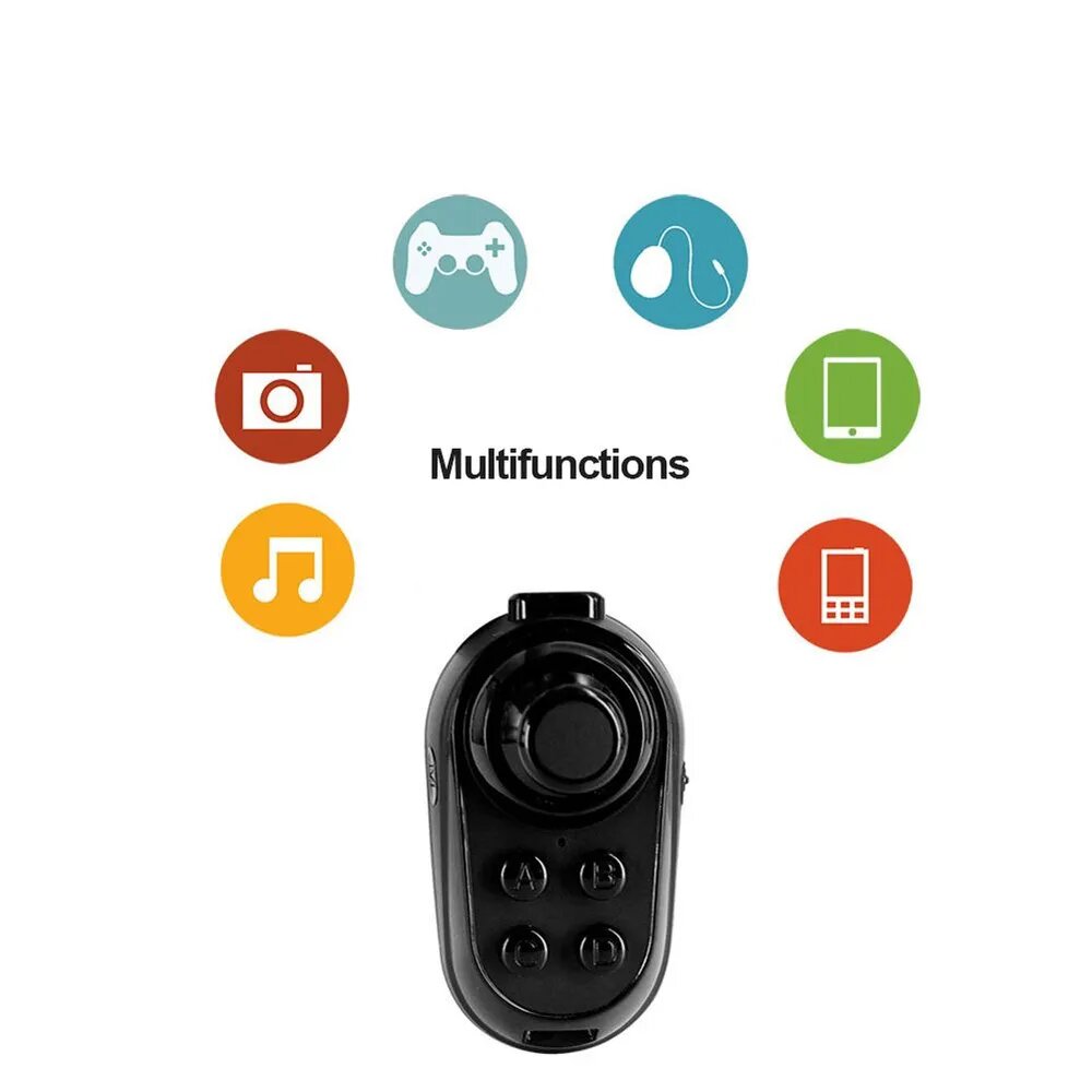 Геймпад R1 Bluetooth-геймпад кольцо с функциями пульта ДУ и игрового контроллера, 1 шт