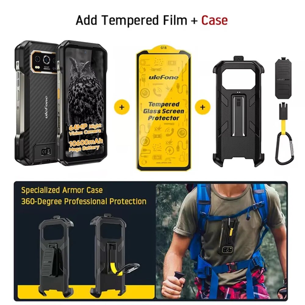 Смартфон Ulefone Armor 27, 24/256ГБ, global