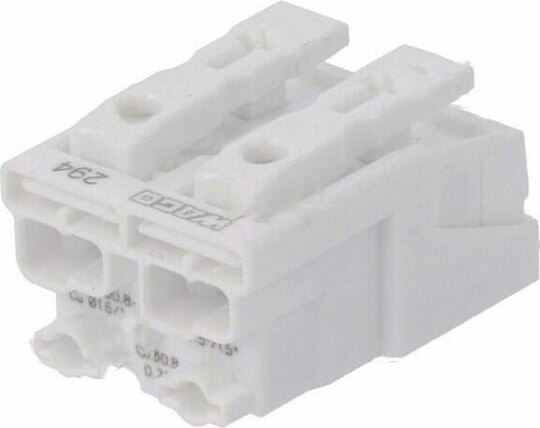 Клемма WAGO 294-4002 Соединитель: монтажный Кол-во полюс: 2 0,5-2,5мм2 500В 24А 1шт