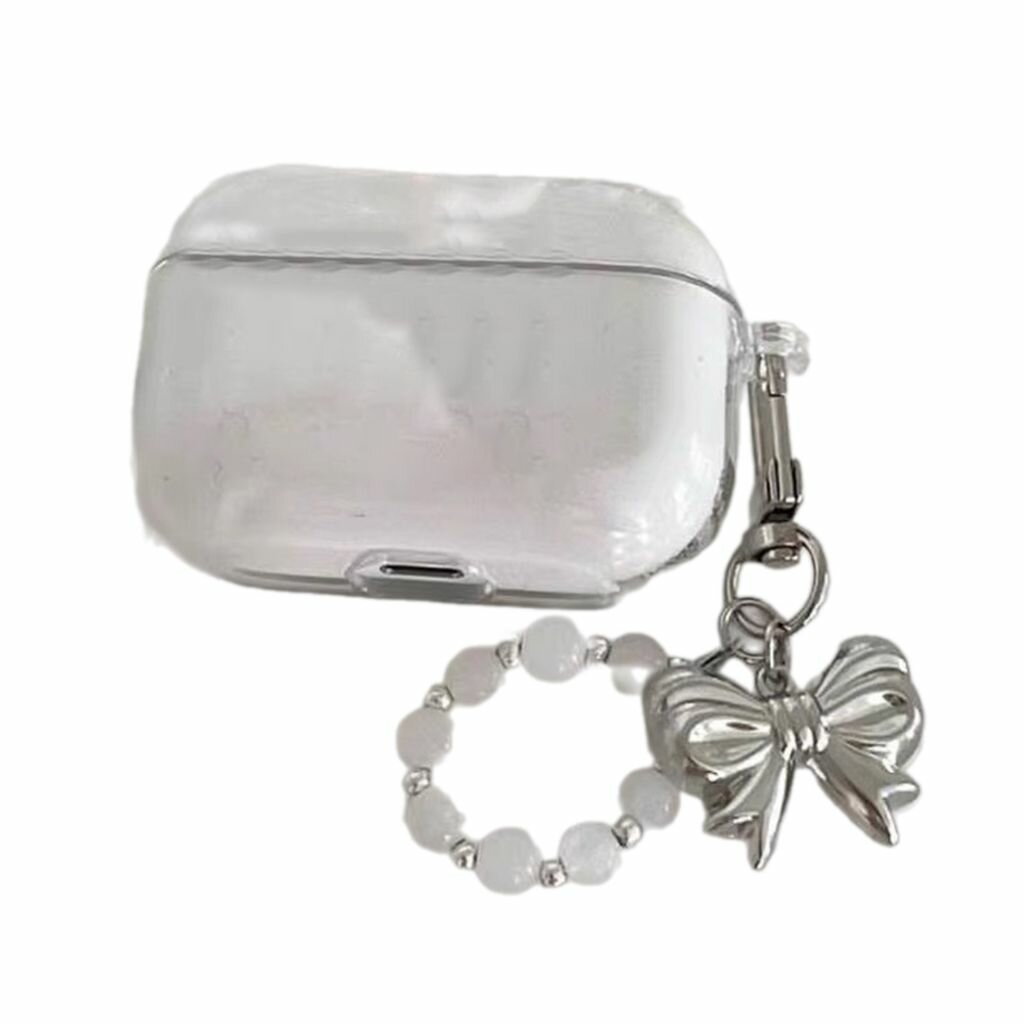 Брелок для ключей с бантом из бисера ins подвеска для мобильного телефона