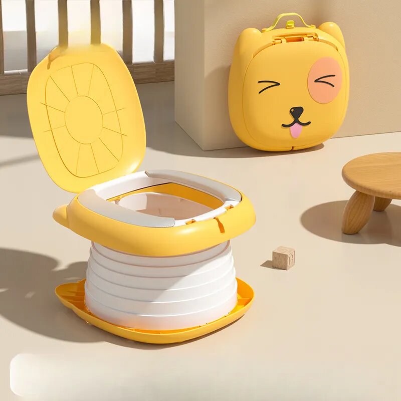 Складной детский туалет для автомобилей: портативный, подходит для кемпинга, путешествий и аварии