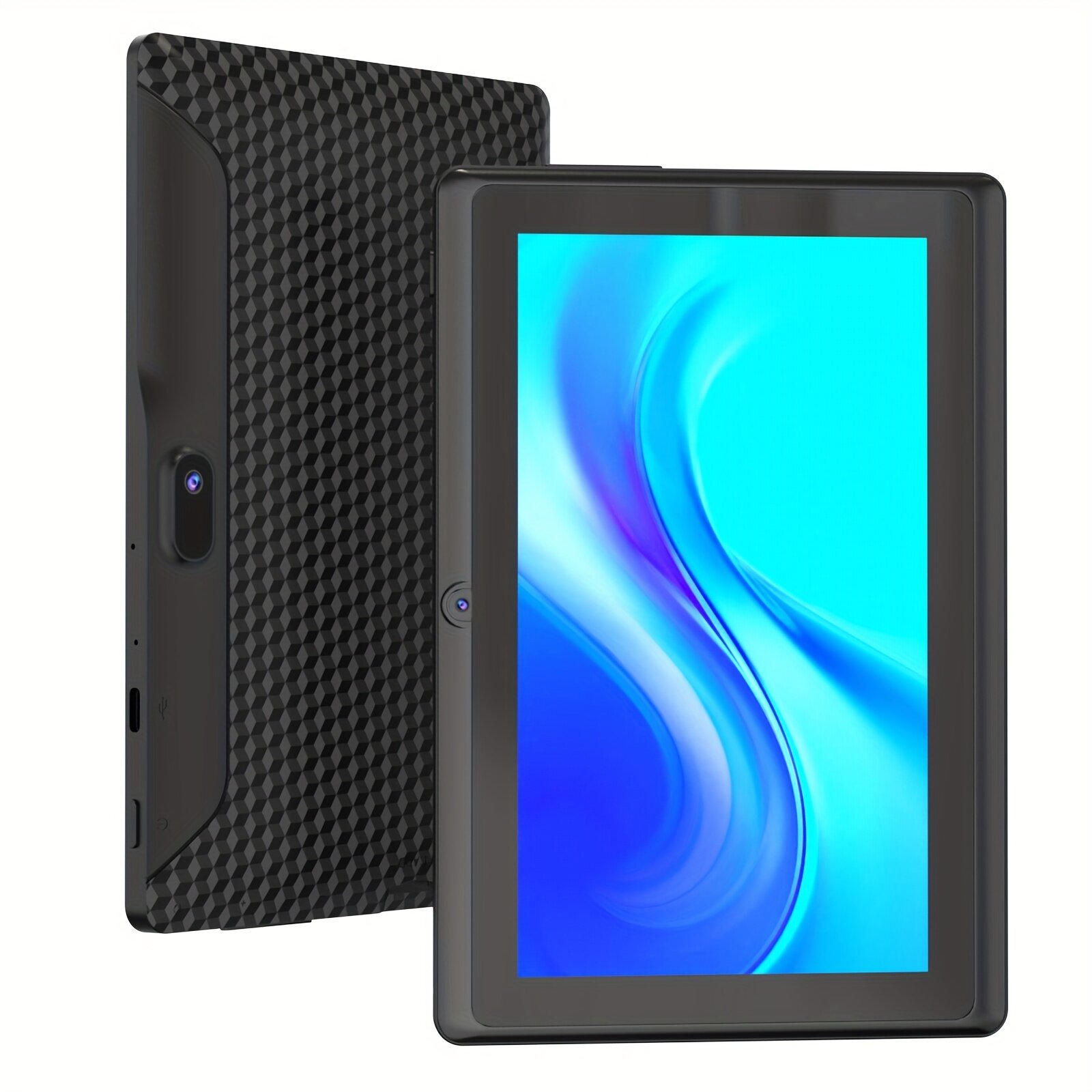 7-дюймовый планшет на Android 12.0, 32 ГБ памяти с поддержкой расширения до 512 ГБ, четырехъядерный процессор, IPS HD сенсорный экран 1024x600, двойная камера, поддержка 2.4G Wi-Fi