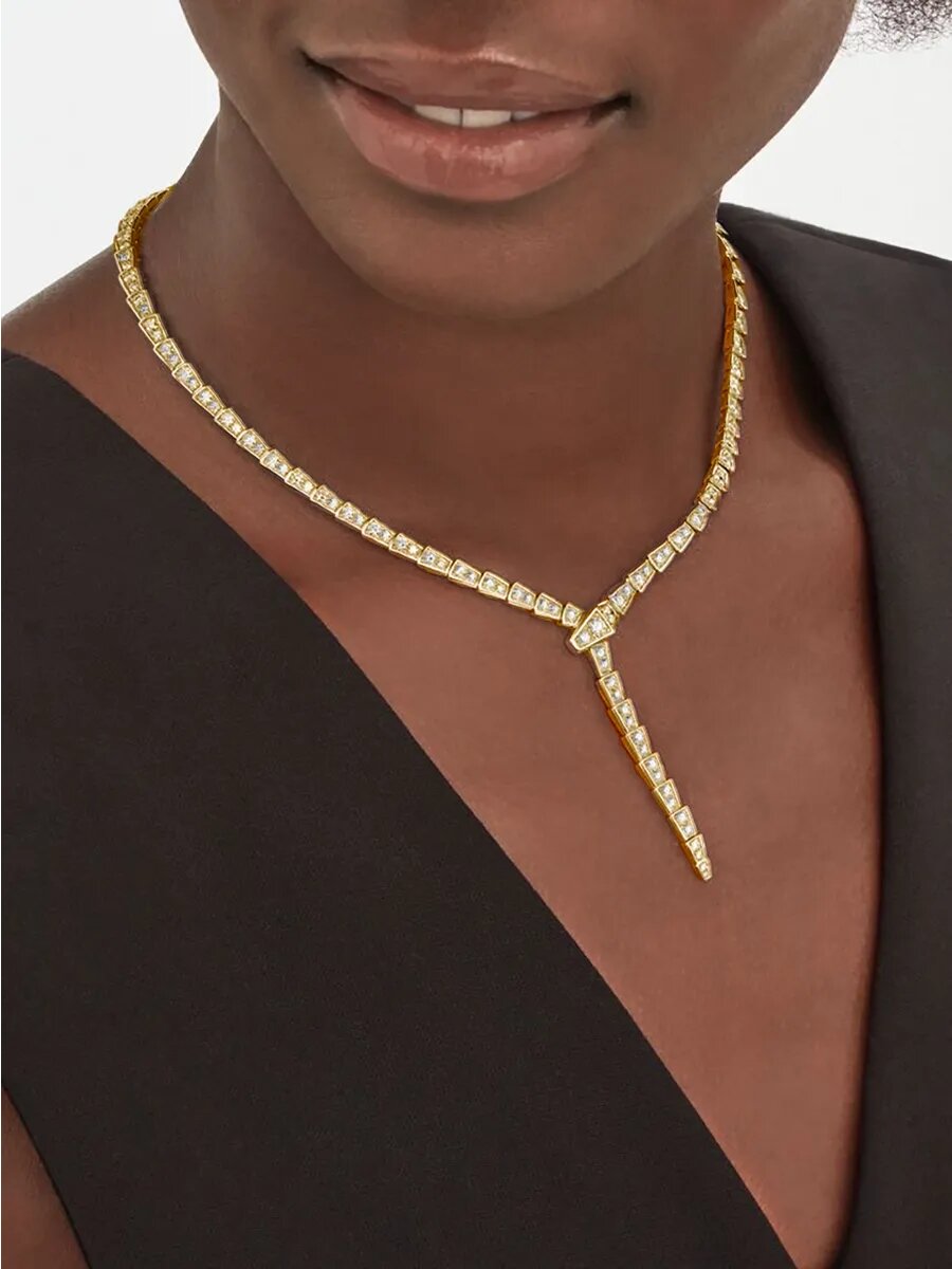 Колье, фианит, кристалл, циркон