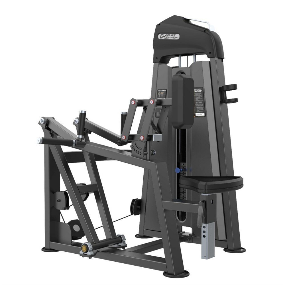 DHZ Fitness U3034C-JZ (E3034) Гребная тяга с упором на грудь. Стек 105 кг