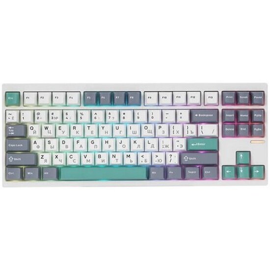 Клавиатура Mchose GX87 Lite, беспроводная, белая