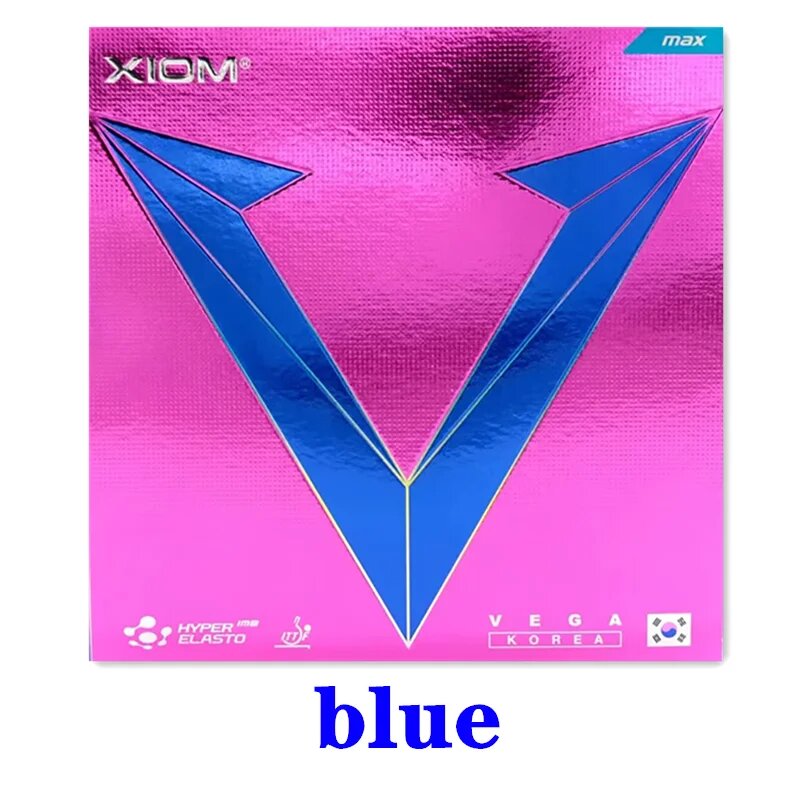 XIOM VEGA KOREA BLUE PINK резина для настольного тенниса Синий, 1pcs Blue