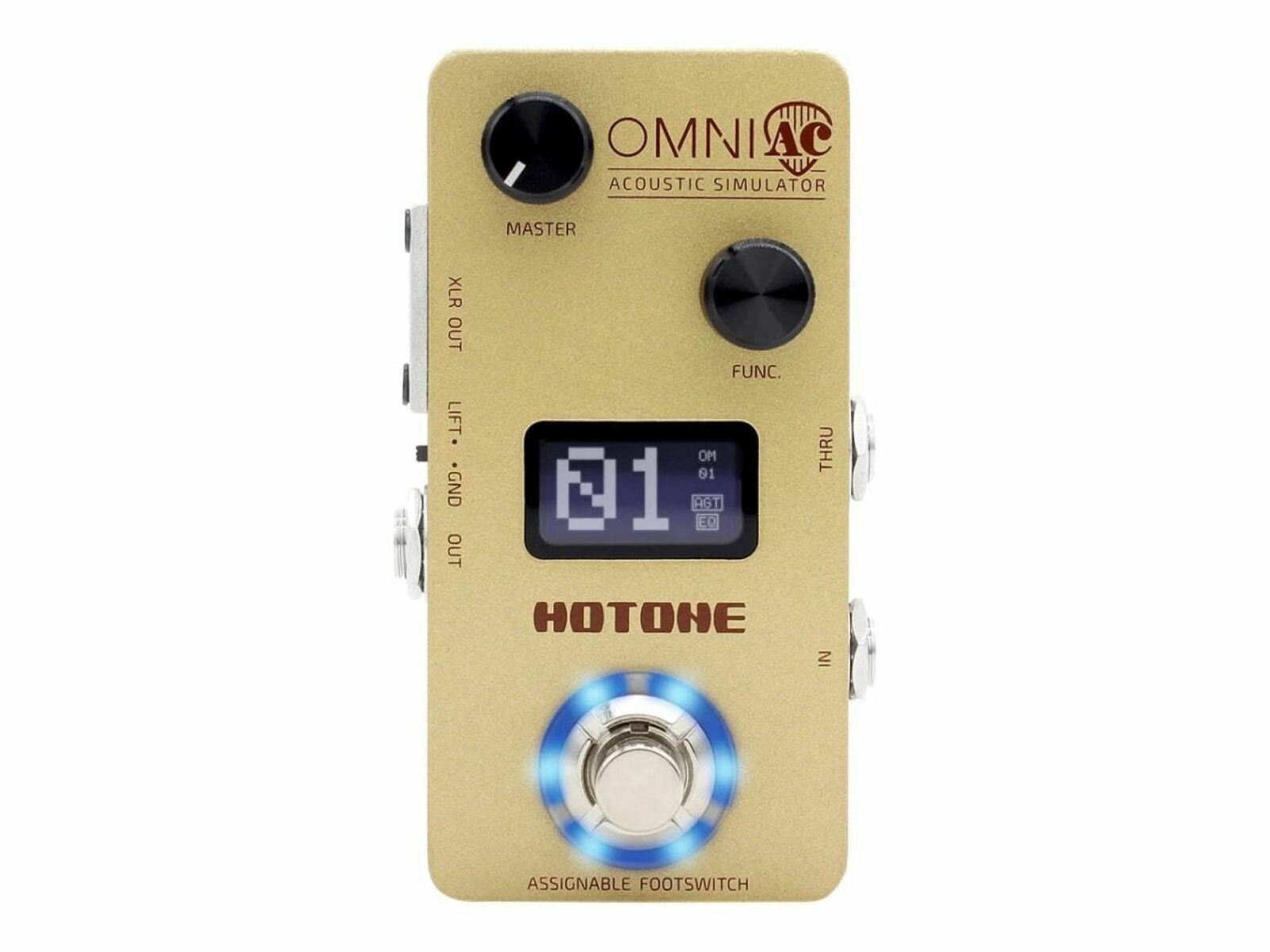 Футсвич переключатель Hotone Omni AC OMP-5 Gold