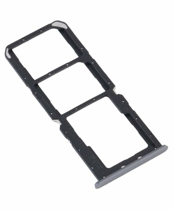 Держатель SIM для Realme 8 Pro (RMX3081) (серебристый) card holder адаптер переходник лоток слот для СИМ-карты