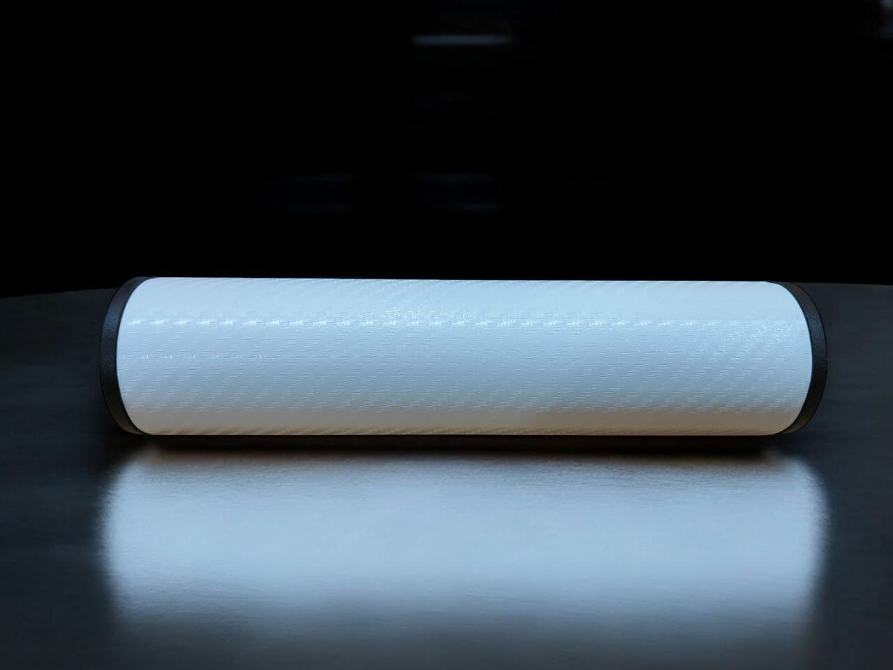 Шейкер музыкальный carbon white