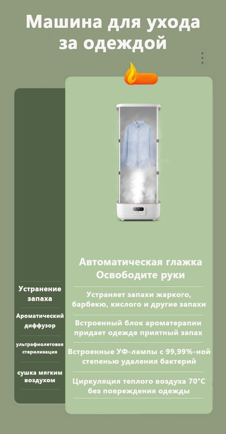 Паровой шкаф для одежды — фото 1