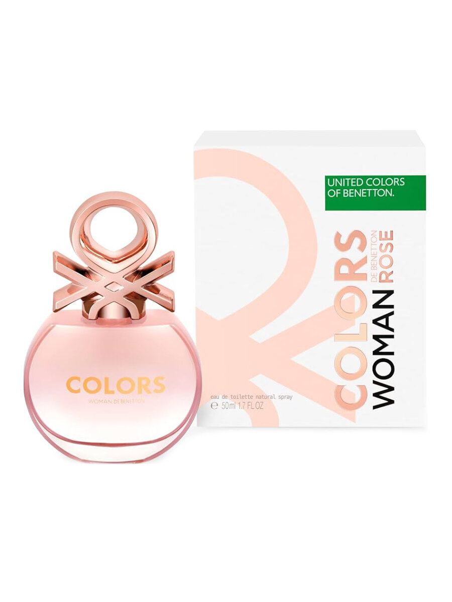Туалетная вода Женская Benetton Colors Rose (edt) 50мл