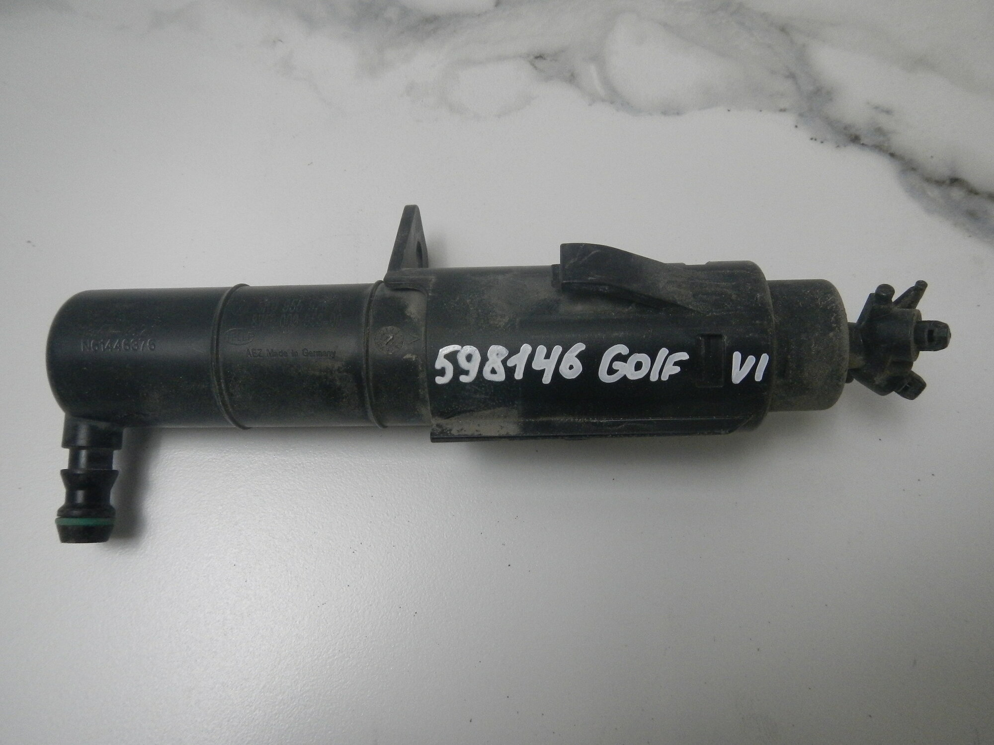 Б/У Форсунка омывателя фары, Volkswagen (Фольксваген)-GOLF VI (09-12) VOLKSWAGEN GOLF VI (09-12) Без видимых повреждений...