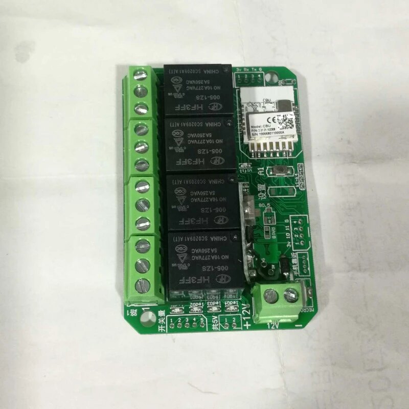 Tuya 4-канальное реле умного переключателя 220В wifi 50-220V