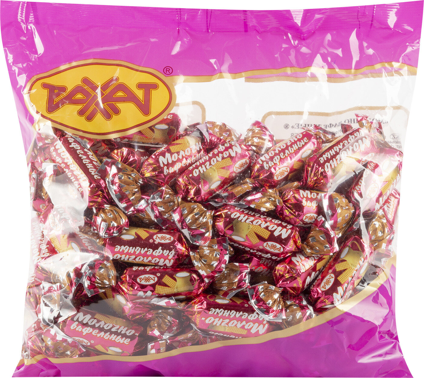 Конфеты Рахат Батончик молочно-вафельный 1 кг