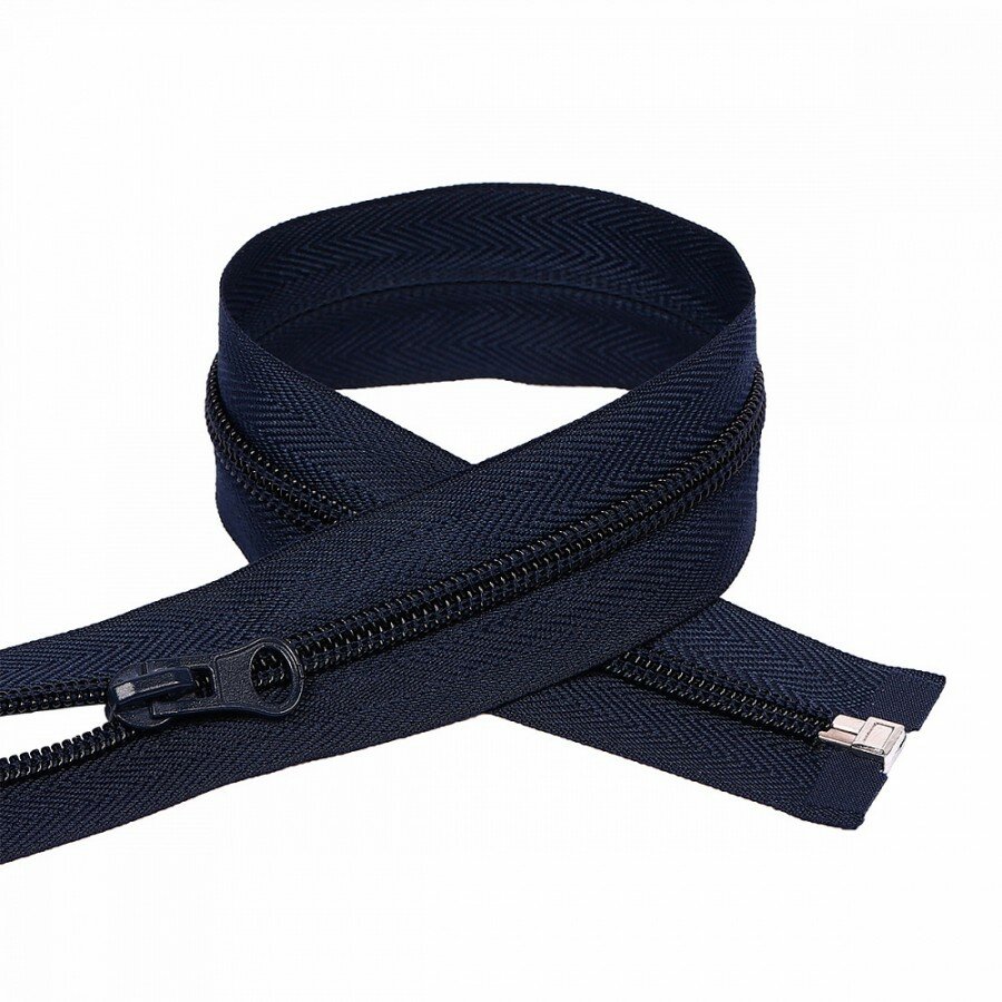 Молния MaxZipper пласт. спираль N5-N 35см цв. F330 синий
