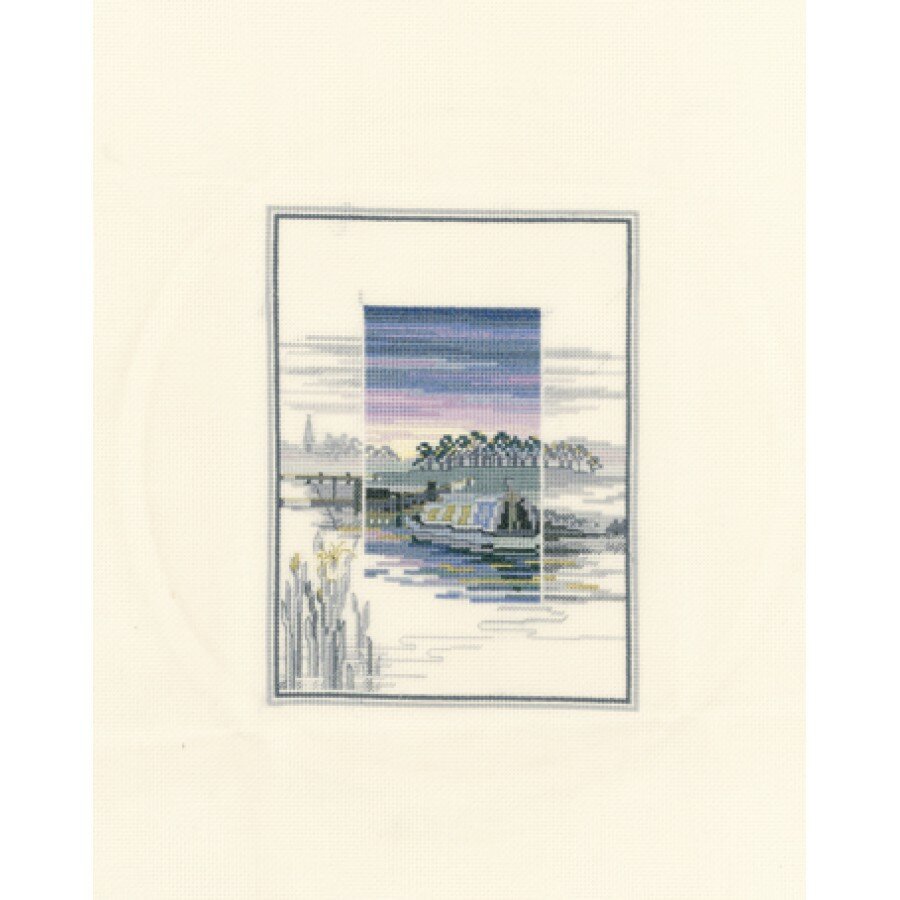 Набор для вышивания Village Locks 20 х 14 см DERWENTWATER DESIGNS TWL09