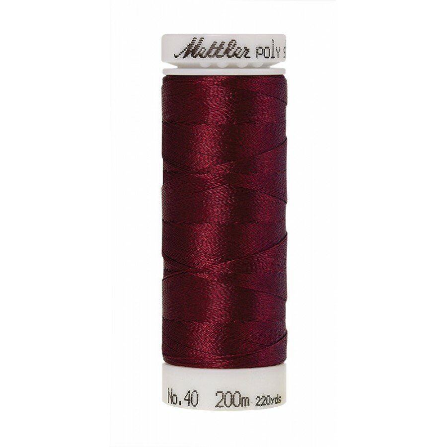 Нить для вышивания, POLY SHEEN METTLER, 200 м 2113 Cranberry