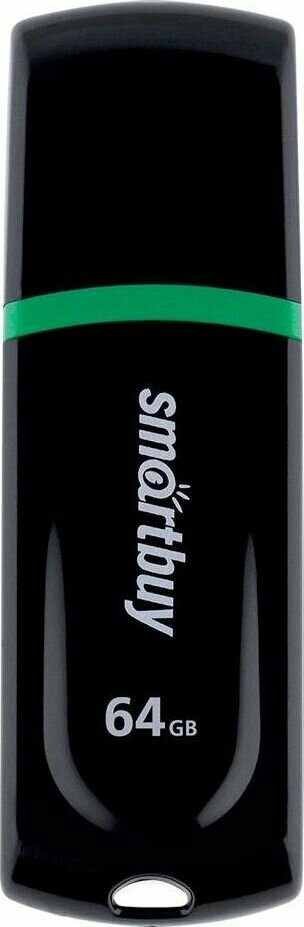 Флешка USB флеш карта (SB64GBPN-K) UFD 2.0 064GB Paean Black