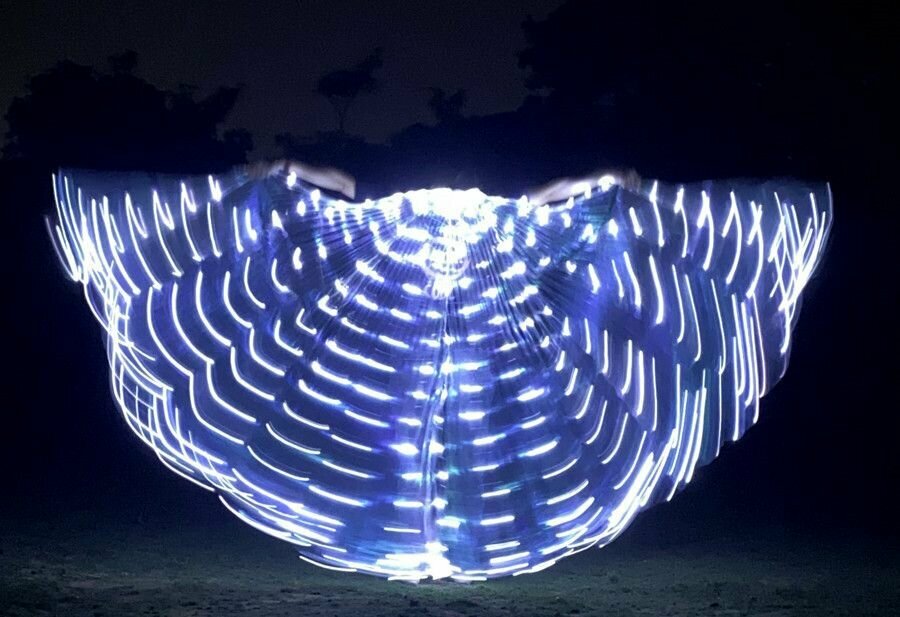 Стойки крыльев со светодиодной подсветкой для взрослых