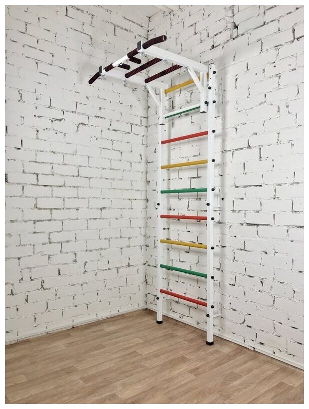 Усиленная шведская стенка "светофор T-2 lite" разноцвет.