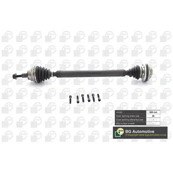 BGA DS9631R полуось volkswagen Caddy (Кадди) 2010-, Caddy (Кадди) maxi 2010-