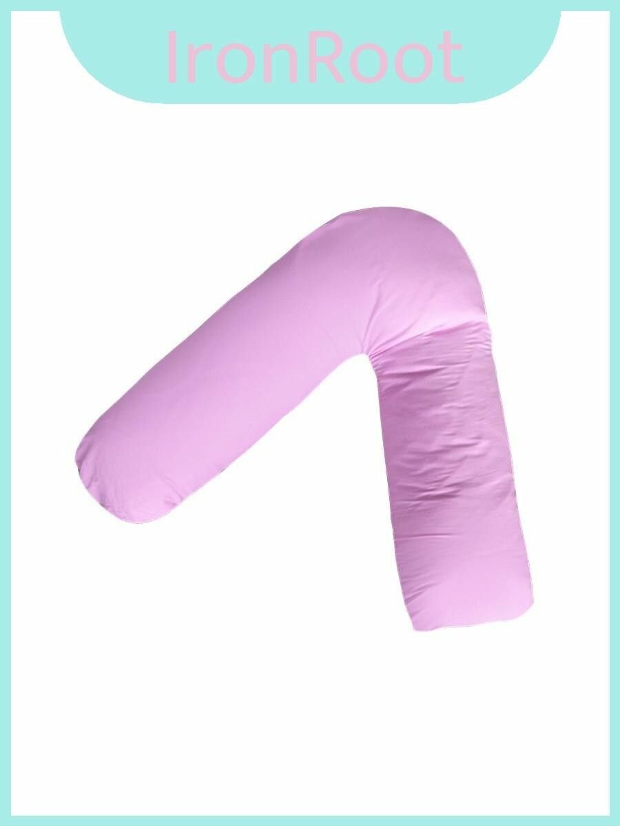 Подушка pillow pregnant orthopaedic v sleeping support cushion shape case neck, розовый