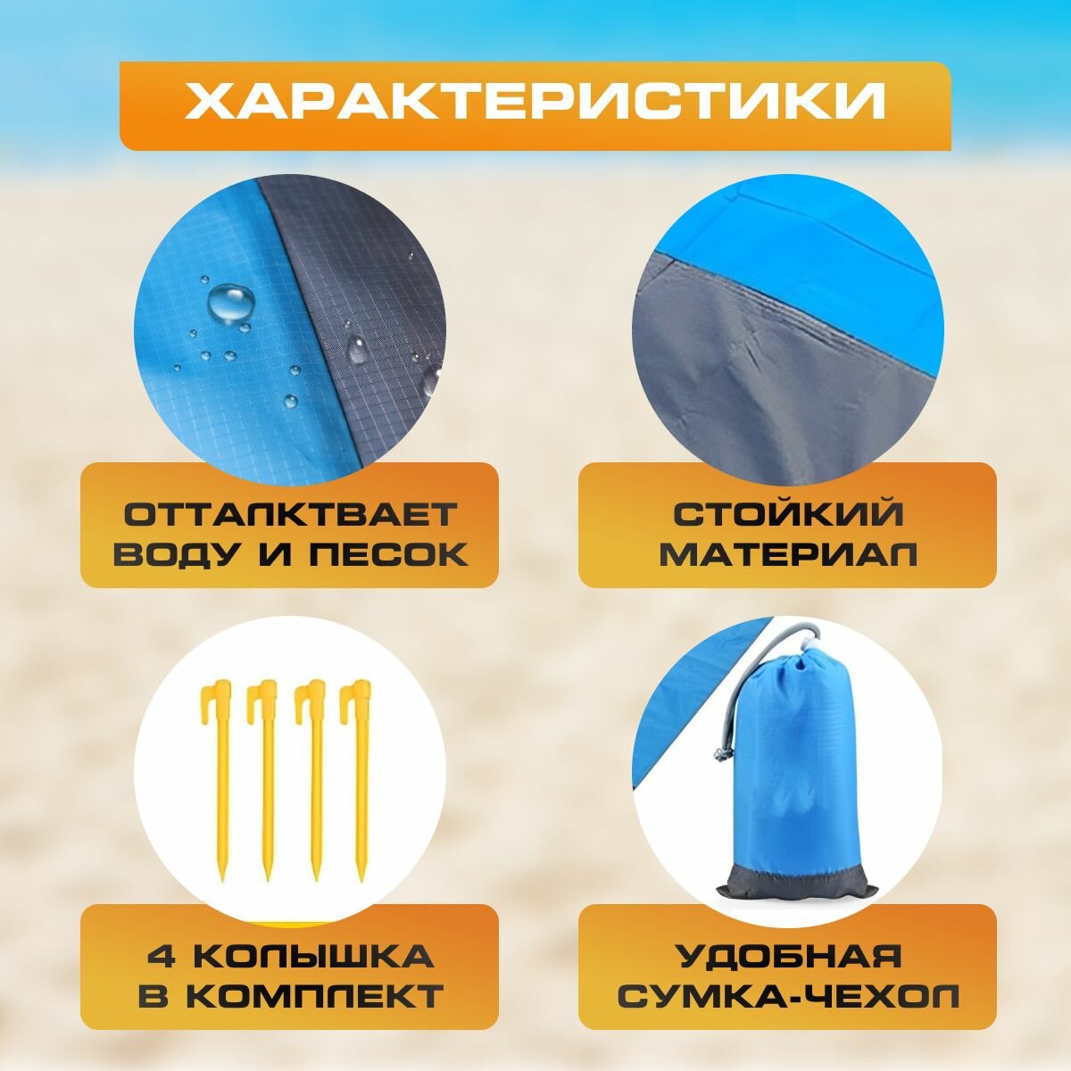Коврик для пикника — фото 1