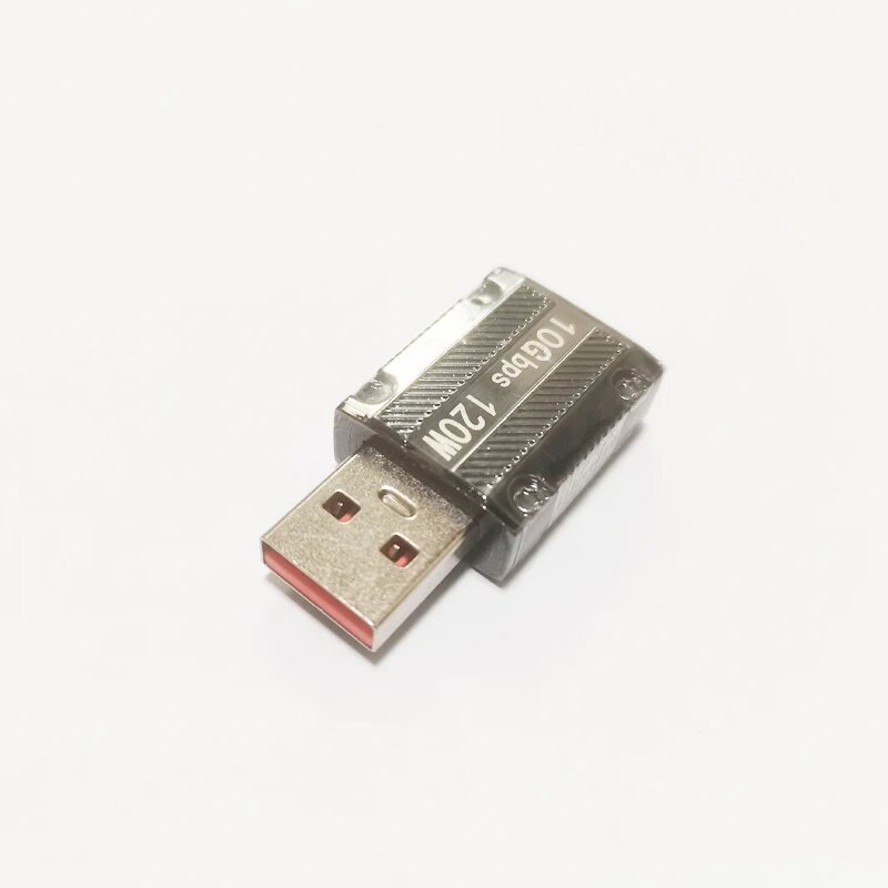 Адаптер NCHTEK 120 Вт (20 в 6 а) для супербыстрой зарядки, переходник Type-C мама в USB A папа, OTG, адаптер для зарядного устройства, 1 шт.