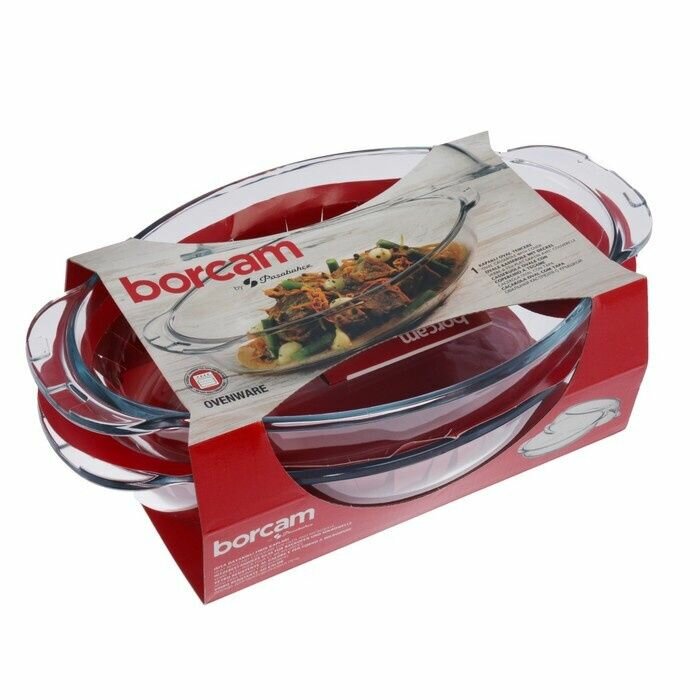 Посуда для запекания с крышкой овальная(утятница) 2250 мл+ 2250 мл