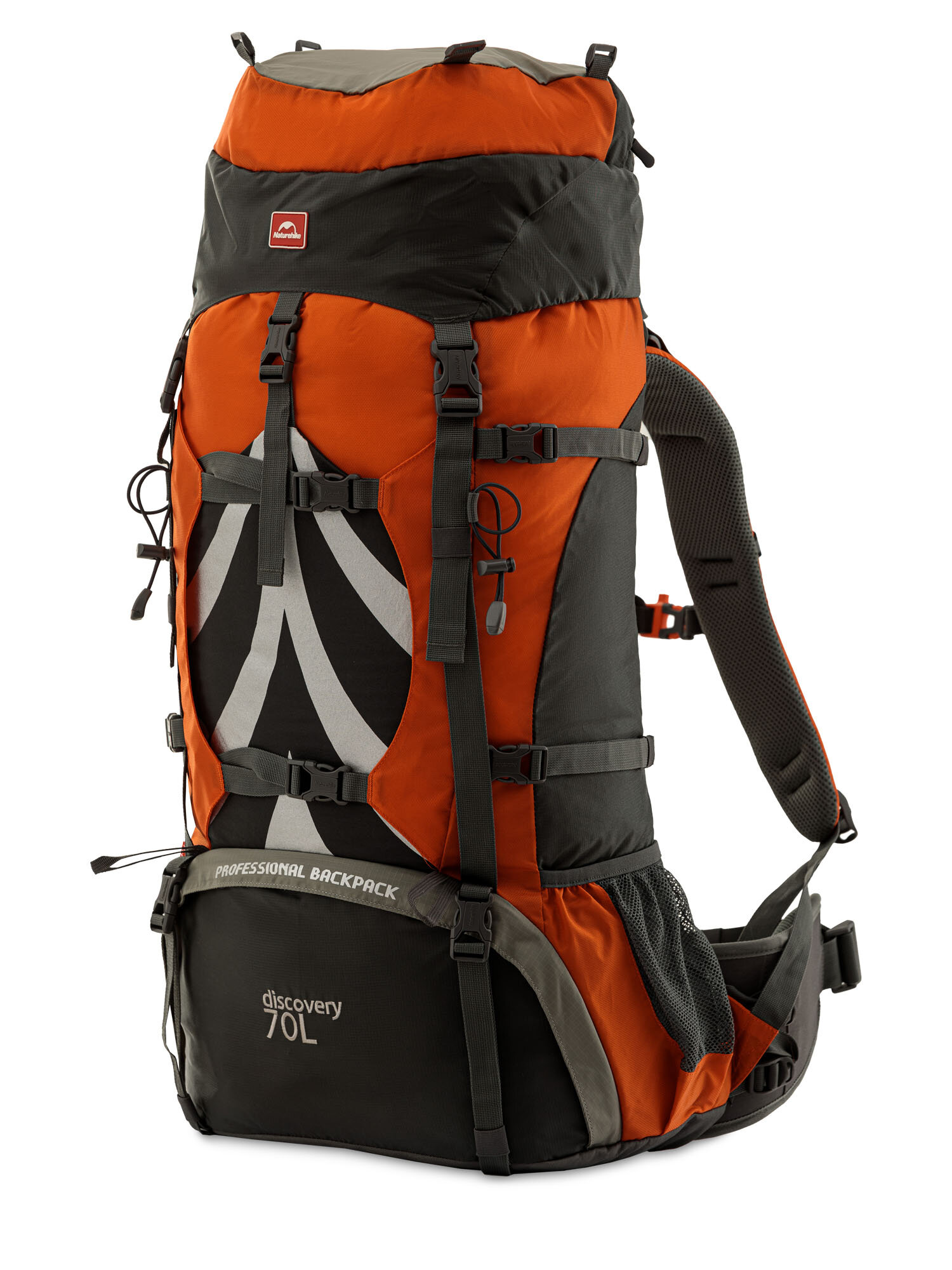 Рюкзак Naturehike Discovery 70 L Bright Orange (uni: one size)