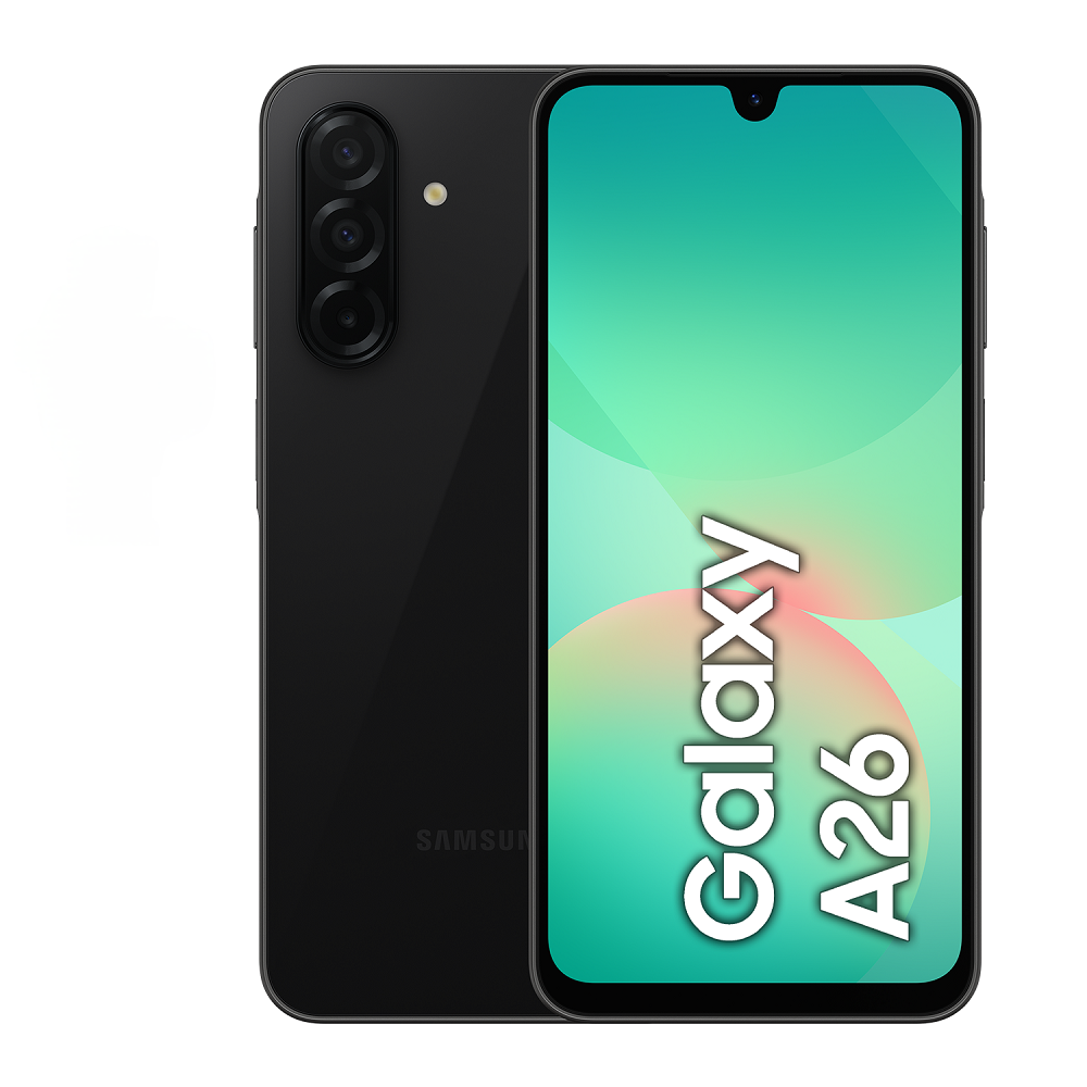 Смартфон Samsung Galaxy A26 (8 /256 , Dual SIM, экран 6.7” AMOLED 120 Гц, Exynos 1380, Black), версия EU (глобальная)
