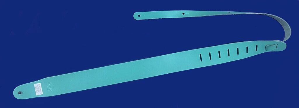 LSGL3-G Ремень для акустической гитары, кожаный, зеленый, Lutner