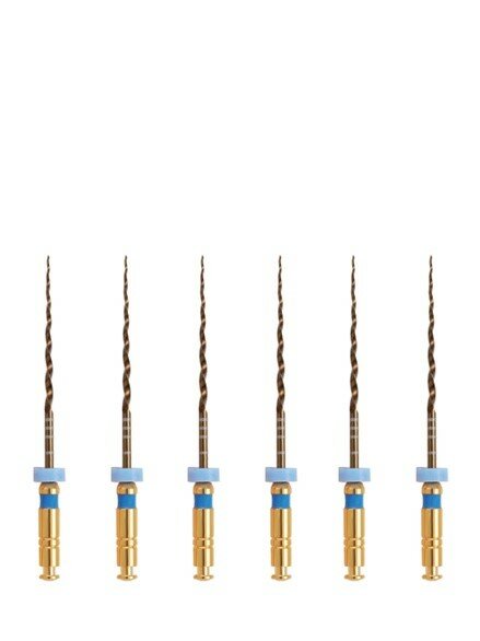 ЯMG3 Gold, 31мм, размер 04/30, стерильные машинные файлы, никель-титан, 6 шт.