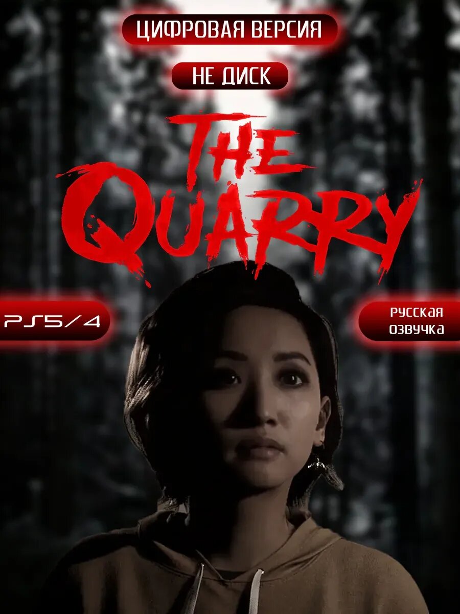 Игра The Quarry для PS4 PS5, русский чзык, аккаунт с игрой, мультиплеер