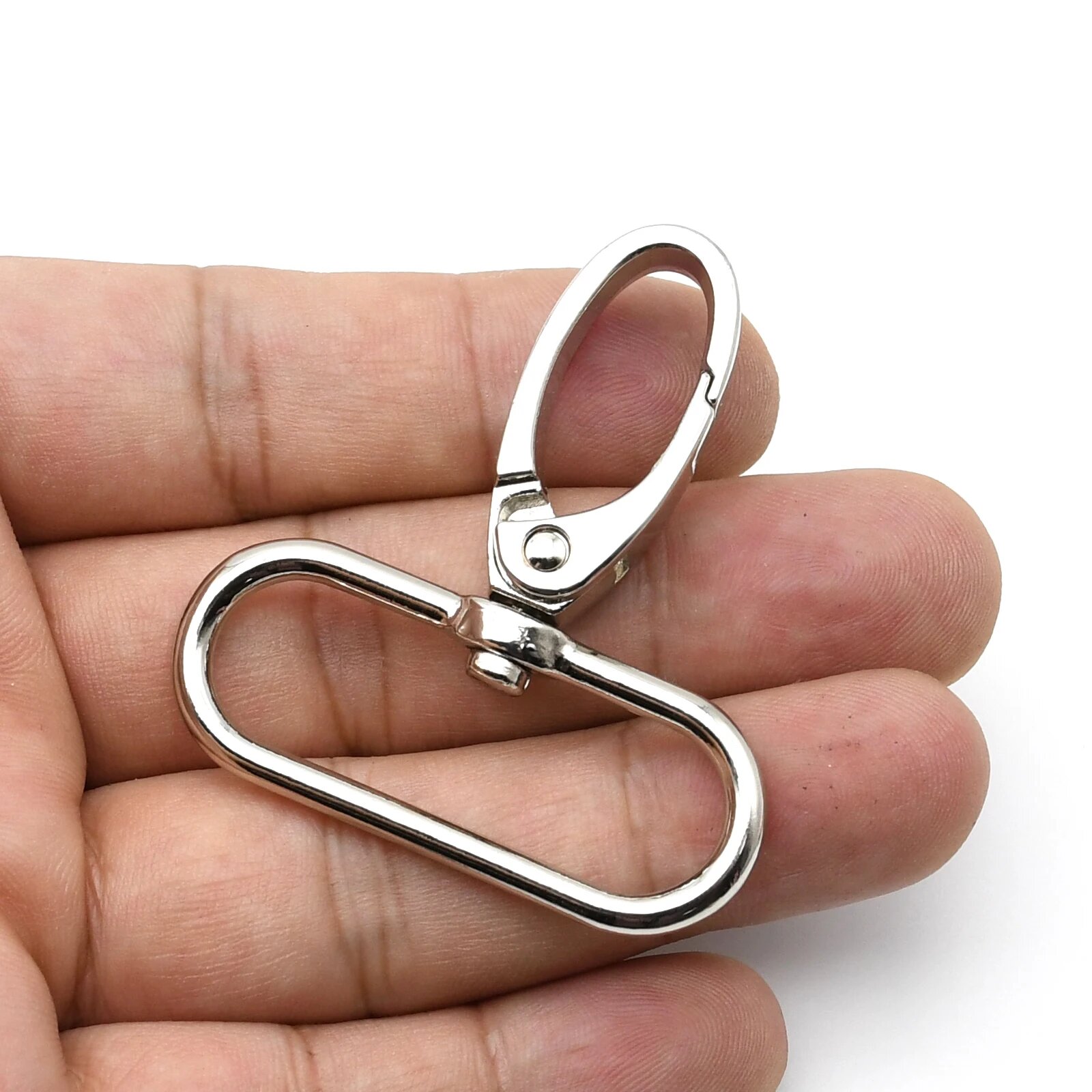 Металлический карабин CLOXY inner width 16mm, Silver