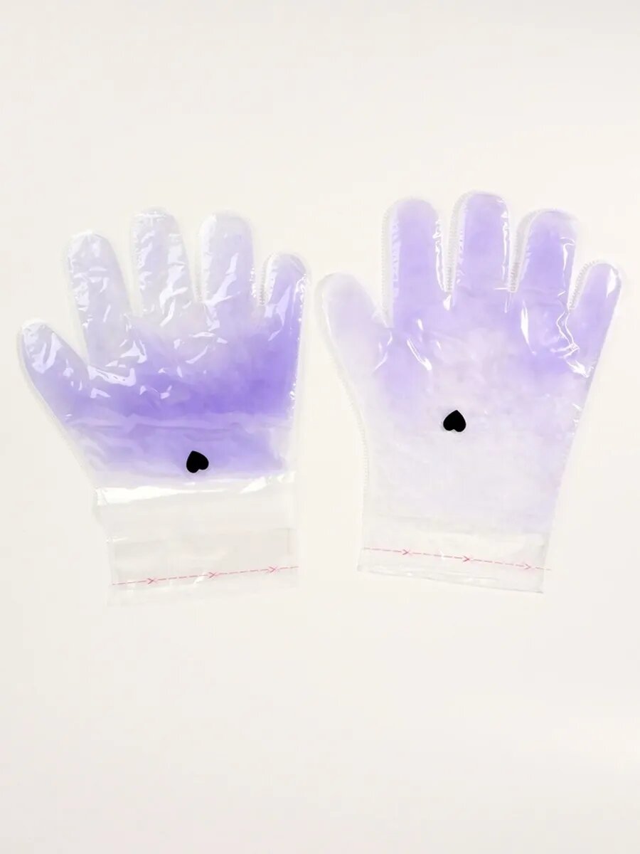 Перчатки для парафинотерапии, фиолетовые