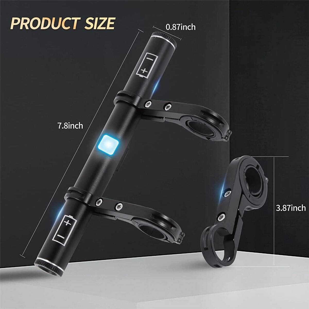 Удлинитель для руля велосипеда USB Крепление для удлинителя руля велосипеда
