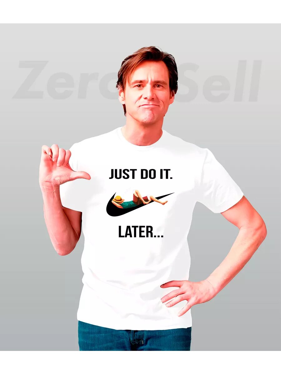 Футболка just do it Мугивара