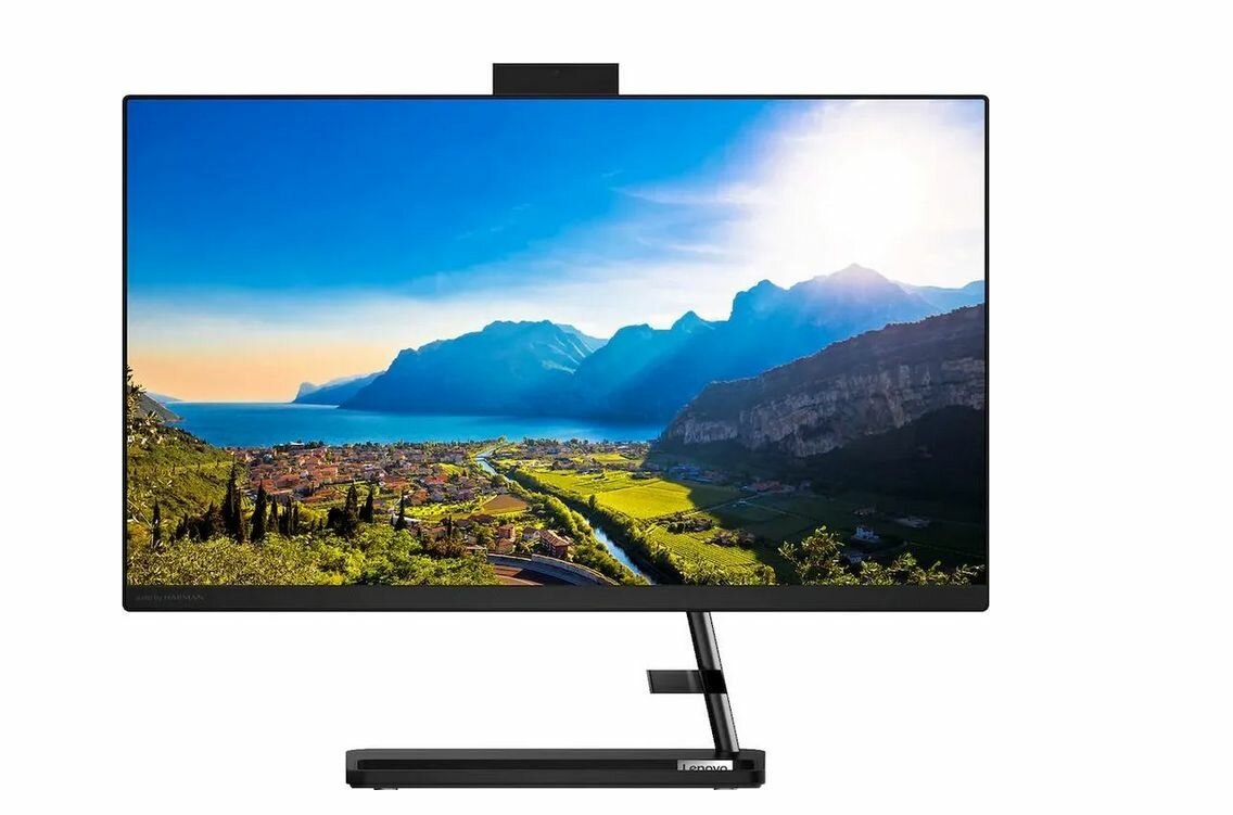 23.8" Моноблок Lenovo IdeaCentre 3 24ITL6 (F0G0006NRK) черный - 1920x1080, IPS, Intel Core i3 1115G4, ядра: 2 х 3 ГГц, 8 ГБ, SSD 128 ГБ, Intel UHD Graphics, Windows 10 Home