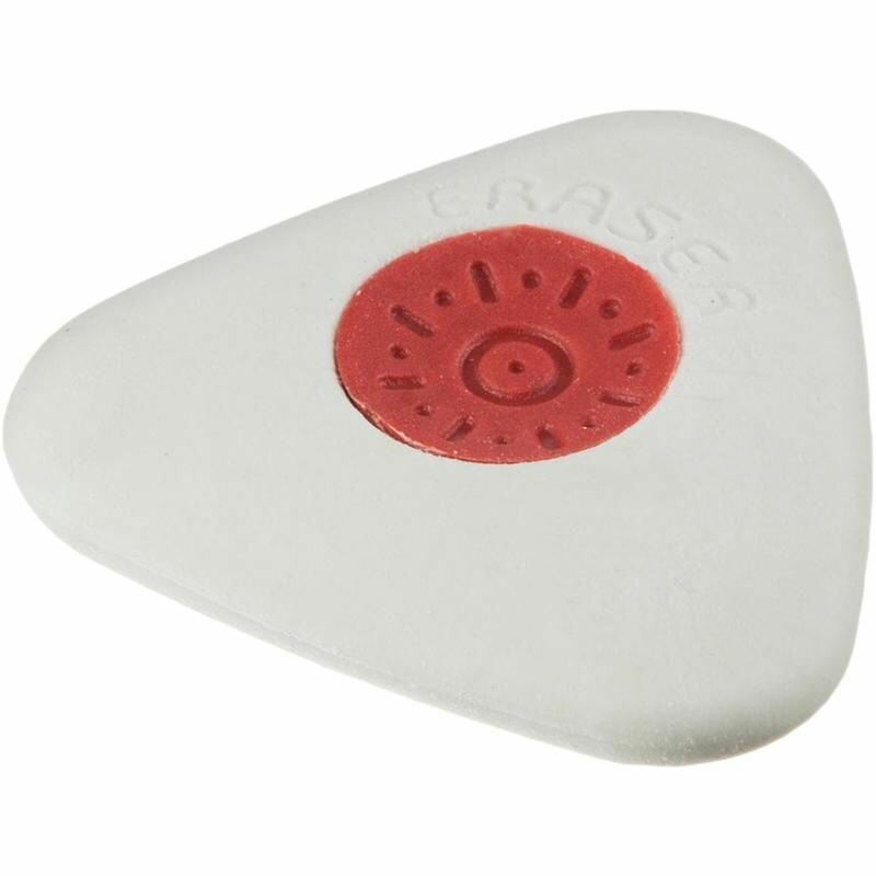 Ластик Attache каучуковый треугольный 41x39x12 мм (2 штуки в упаковке)