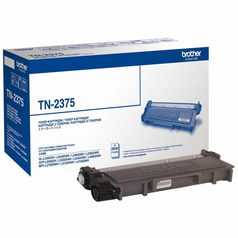 Тонер-картридж Brother TN-2375 чер. пов. емк. для HL-L2300D/L2340DW